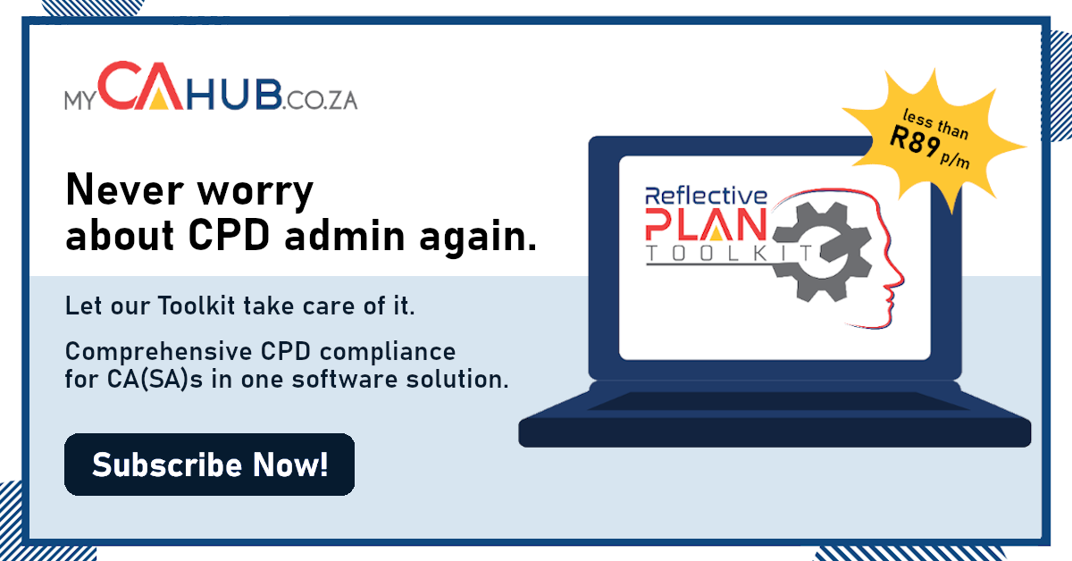 We Make CPD Easy with our CPD Toolkit for CA(SA)s