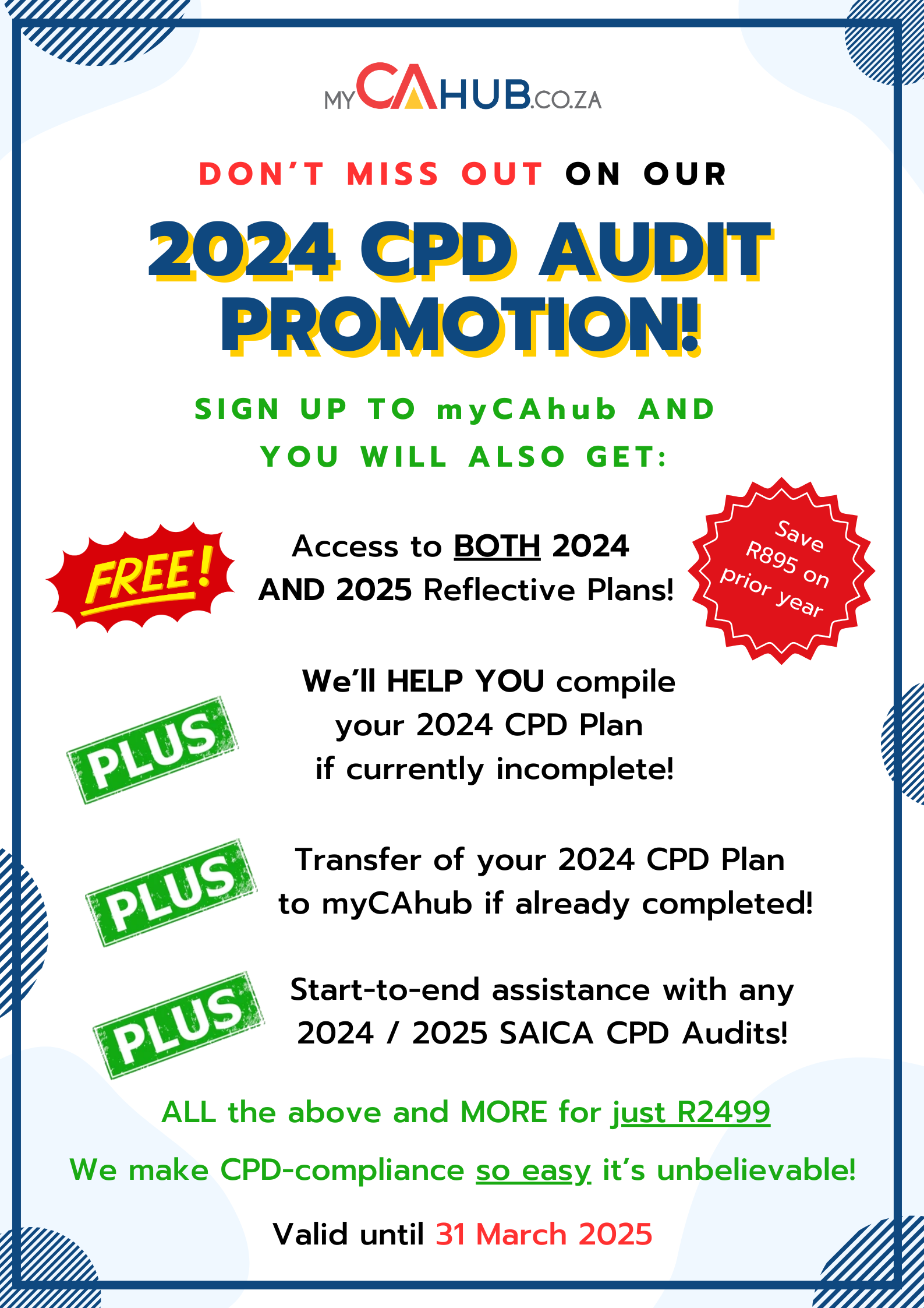 We Make CPD Easy with our CPD Toolkit for CA(SA)s